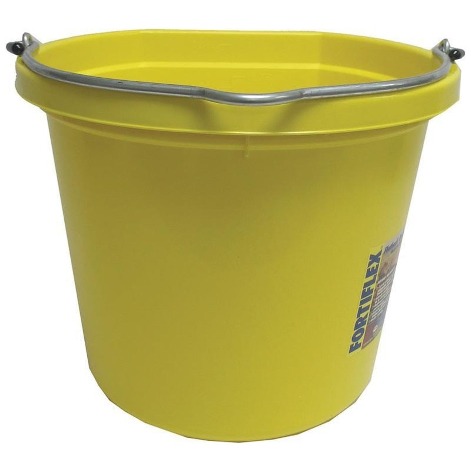 Fortiflex 20 Quart Flat Back Bucket - Corrales, NM - Village Mercantile